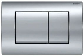 Geberit Delta20 - Ovládání splachování, lesklý chrom 115.137.21.1