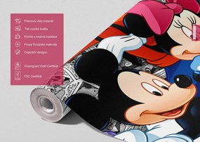 Dětská fototapeta na zed' Mickey Mouse Temné Komiksy, Disney | 360 x 254 cm | DFTD 2225
