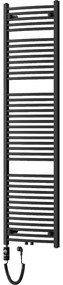 Mexen Ares, elektrické topné těleso 1800x500 mm + topná tyč 900 W, černá, W102-1800-500-2900-70