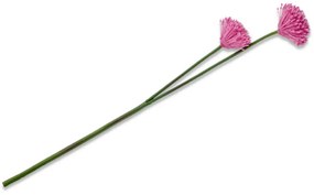 German ALLIUMI Květina česnekový květ / plast / růžová