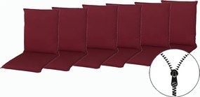 Doppler ELEGANT 2428 - set 6 ks polstrů na křeslo s nízkým opěradlem