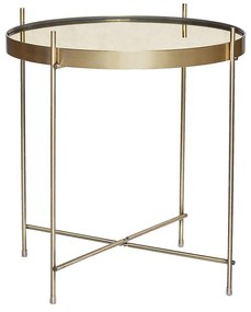 Zlatý Odkládací stolek Reflect ø 43 × 45 cm HÜBSCH