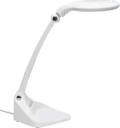 Maul Iris 8261202 bílá / LED lampa s lupou / stmívatelná