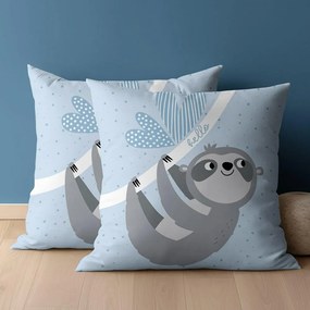 Detexpol Bavlněný povlak na polštář 40x40 Koala hello blue PSBA 21 A Mayamoo 26