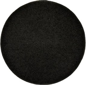 Vopi | Kusový koberec Elite Shaggy antra - Kulatý 57 cm průměr