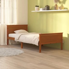 vidaXL Rám postele masivní borové dřevo 100 x 200 cm [322203] Barva: medová hnědá