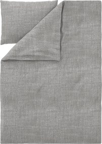 Livarno® Ložní povlečení z jemného flanelu, 140 x 200 cm, 70 x 90 cm (šedá)
