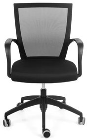 Kancelářská židle FRIEMD 384- nosnost 140 kg - barva černá - 3D6710