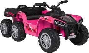 Elektrická čtyřkolka Quad Sport TX 4×4 růžová