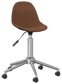 Otočná kancelářská židle hnědá textil,  333458 HangarStore.cz