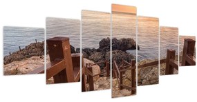 Obraz - Sestup k moři (210x100 cm)