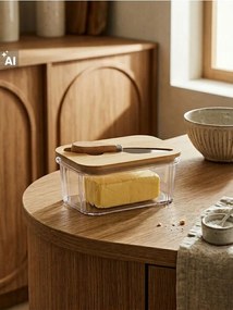 Sinsay - Mísa na máslo s nožem - clear