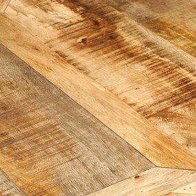 vidaXL Jídelní stůl Ø 150 x 76 cm masivní hrubé mangovníkové dřevo [351710]