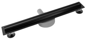 REA-G2710 - Odtokový žlab NEOX SLIM 70 cm nerezová ocel/černá REA-G2710