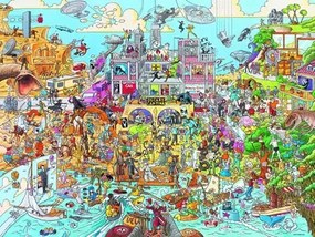 HEYE Puzzle Hollyworld / 1500 dílků / 80 × 60 cm