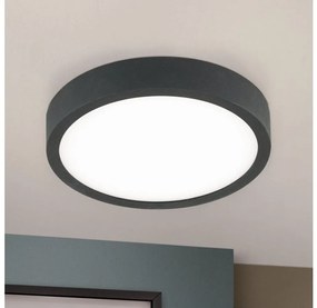 Orion DL 7-657/14 - LED Stropní svítidlo BULLY LED/12W/230V pr. 14 cm černá