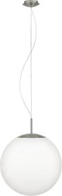 Eglo 63271 - Lustr na lanku PIEDALE 1xE27/60W/230V pr. 43 cm matný chrom