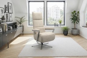 XXXLutz RELAXAČNÍ KŘESLO, textil, pískové barvy Sit & More - Online Only křesla & taburety - 00014402872R