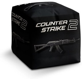 Sablio Taburet Cube Counter Strike 2 AK: 40x40x40 cm