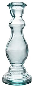 San Miguel VIDRIOS SAN MIGUEL !RECYCLED GLASS! Svícen z recyklovaného skla, "PARTY LIGHT", 0,2 L, průhledná