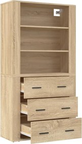 Skříň highboard dub sonoma kompozitní dřevo 3185394