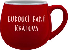 Personalizovaný keramický buclatý hrneček - budoucí paní