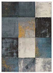 Tmavě šedý koberec Universal Adra Azulo, 115 x 160 cm