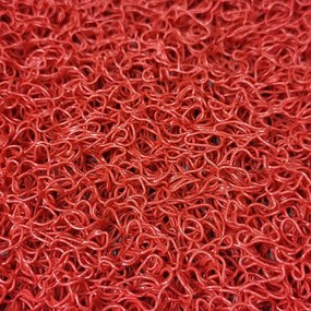 Bazénová rohož v roli SPAGHETTY 1 x 10 m - ČERVENÁ