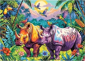 CHERRY PAZZI Puzzle Společné chvíle pohody / 1000 dílků / 70 × 50 cm
