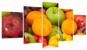 Obraz ovoce a zeleniny (150x80 cm)