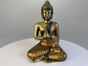 Buddha kovový, Namaste