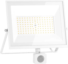 Mexen Luxpro+ LED reflektor s pohybovým senzorem, 70W, neutrální - 4000K, 7700 lm, bílá - L236-070-40-20