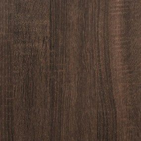vidaXL Botník 80 x 21 x 125,5 cm kompozitní dřevo [839926] Barva: dub sonoma