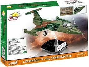 COBI 2426 Vietnam War Lockheed F-104 Starfighter, 1:48, 430 k