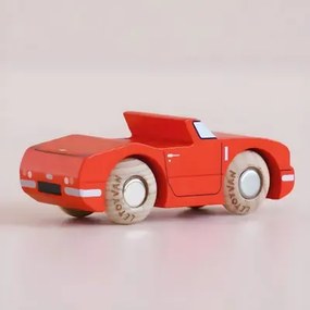 LE TOY VAN Dřevěné autíčko Marc / červená / od 2 let