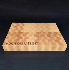 AMADEA Dřevěné řeznické prkénko skládané, masivní dřevo, 29,5x39,5x5 cm