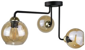 Keter Lighting Přisazený lustr MONDE GOLD 3xE27/60W/230V KE0003