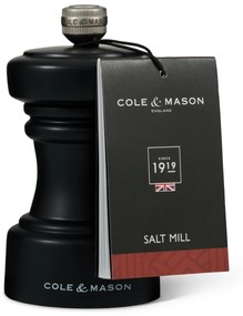 Cole&Mason Mlýnek na sůl Hoxton Black Wood Precision+