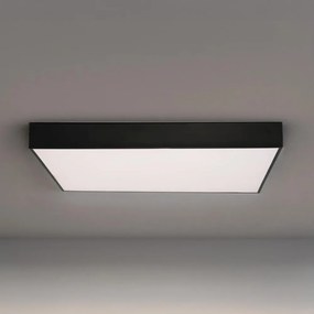 LED Stropní svítidlo LED/215W/230V 3000/4000/6500K 80x80 cm černá