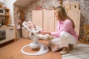 MoMi PEARL Elektrické houpátko béžové