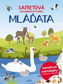 JIRI MODELS Sametová samolepková knížka Mláďata 9
