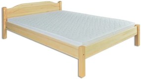 dřevěná dvoulůžková postel z masivního dřeva LK106