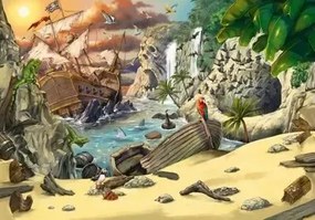 Ravensburger - Puzzle - Exit KIDS Puzzle: Piráti / 368 dílků / od 9 le