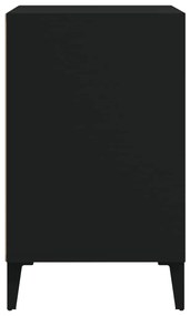 Botník černý 102x36x60 cm kompozitní dřevo - Default Title