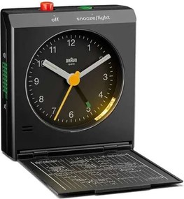 Braun - Analogový budík BC05, černá 4007218677044