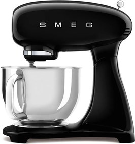 Černý kuchyňský robot 50's Retro Style – SMEG