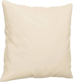 2místná pohovka s polštáři béžová 120 cm tkanina z mikrovlákna 3200970