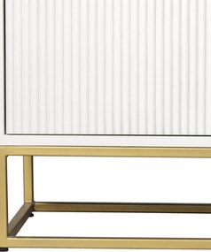 Komoda Wavy white