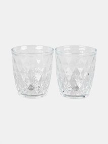 Sinsay - Sklenice s reliéfním vzorem 2 pack - clear
