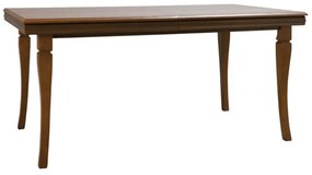 TEMPO Rozkládací jídelní stůl, samoa king, 160-203x90x82 cm, KORA ST
